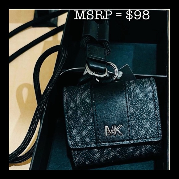 MICHAEL Michael Kors | Bags | Hudson Logo Lanyard Case For Apple ...